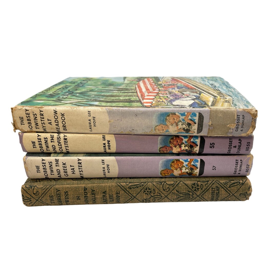 Bobbsey Twins Books Set of Four 1950 - 1964 Young Reader Chapter Books ...