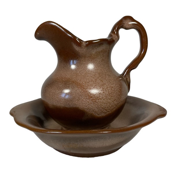 Pitcher and Bowl Set - Etsy