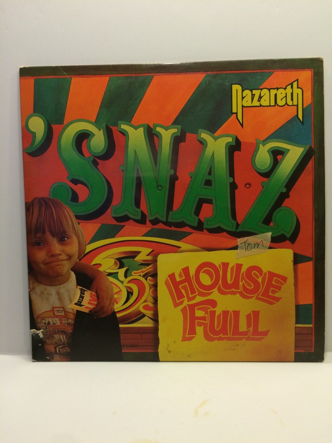 Nazareth 'snaz (it's Naz) Vintage LP Vinyl Album Double Live Album With ...