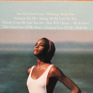 Whitney Houston Debut Self-titled Album 1985 Original Version - Etsy