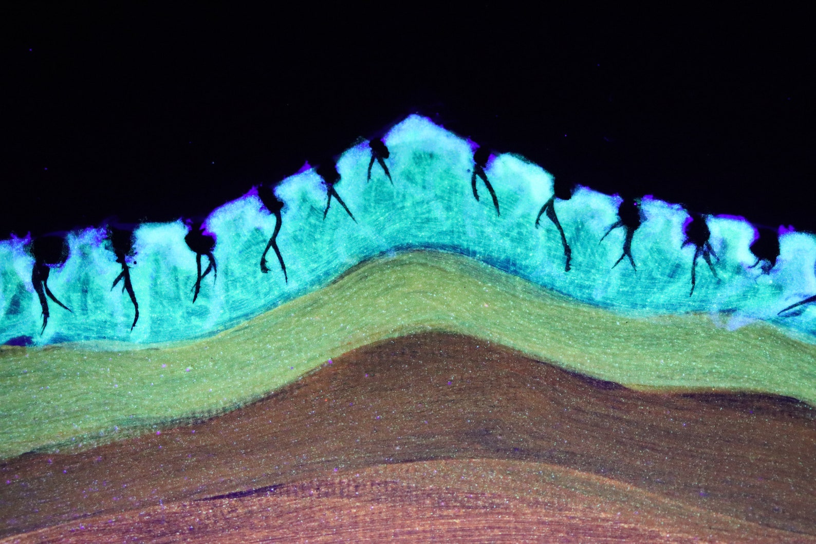 Mandelbrot Set Meditation/ Original Acrylic Painting - Etsy