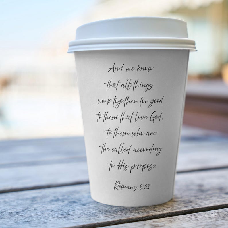 Romans 8:28 Christian Wall Art | PDF/JPG Instant Digital Download - Etsy