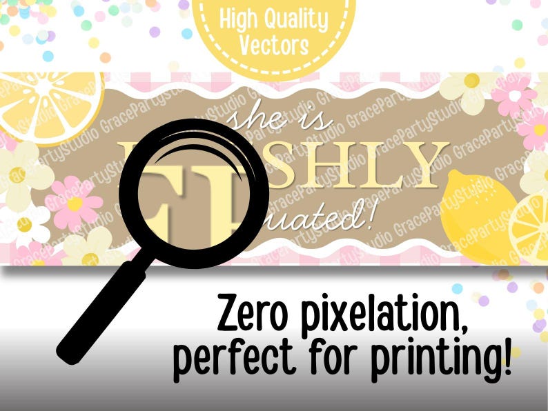 Freshly Graduated Banner Template | Canva Editable | Paintable 3x5 ...