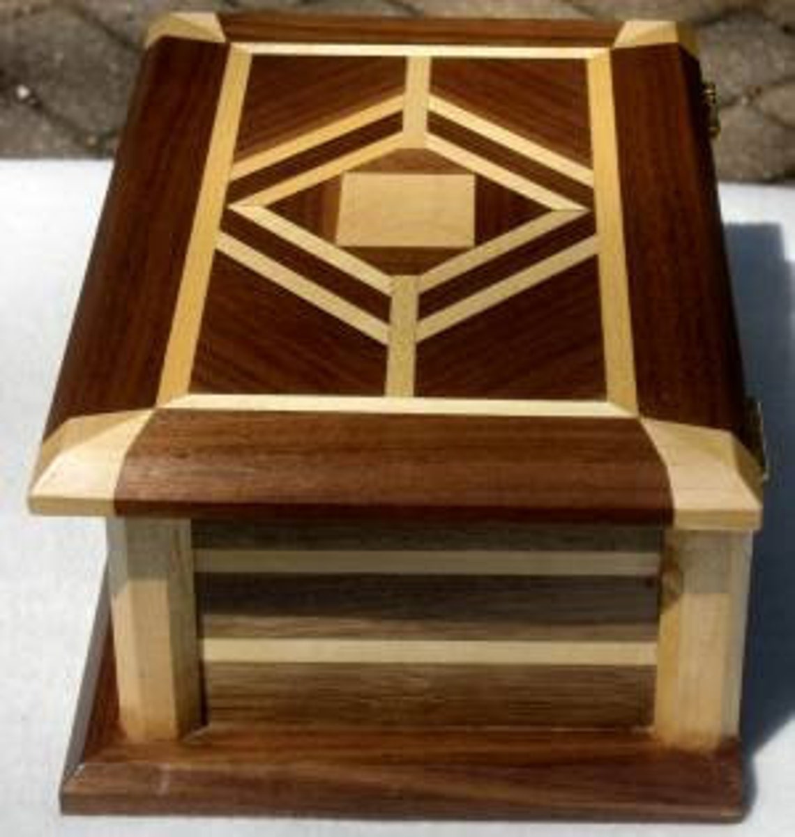 Handmade Walnut Music Box - Etsy