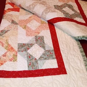 Handmade Friendship Pinwheel Quilt (modified) - Etsy