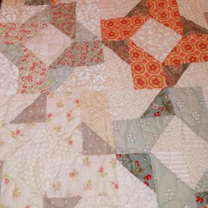 Handmade Friendship Pinwheel Quilt (modified) - Etsy