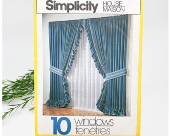 Simplicity Curtains - Etsy