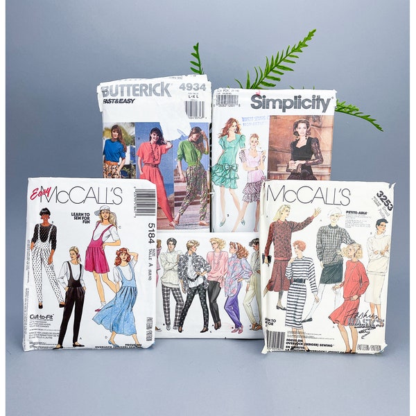 90s Sewing Patterns - Etsy Canada