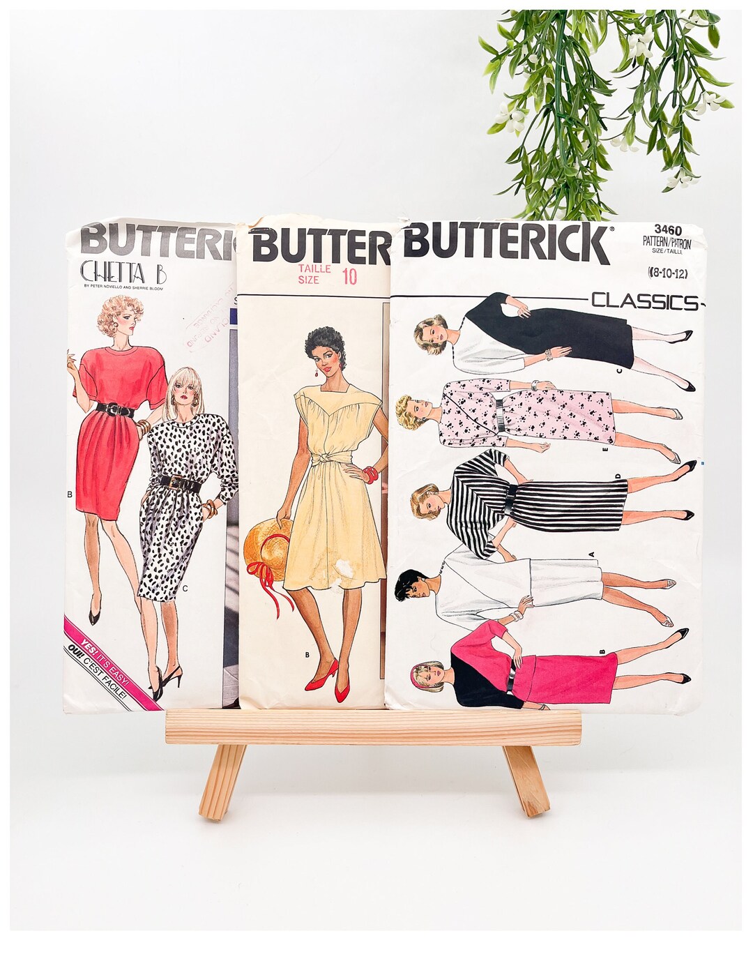 Vintage Sewing Pattern Lot of Three Butterick 3460, 4794 & 6281 | Uncut ...