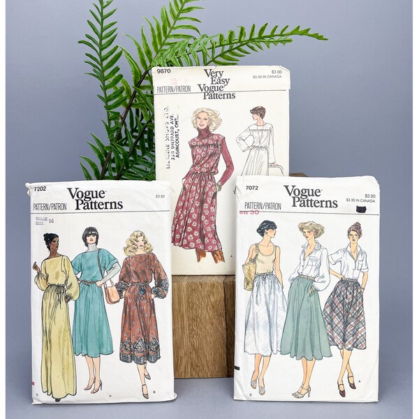 Vogue 1970 Pattern - Etsy