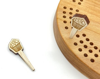 Pine Tree Wooden Custom Cribbage Pegs Set of 2 Pegs | Etsy