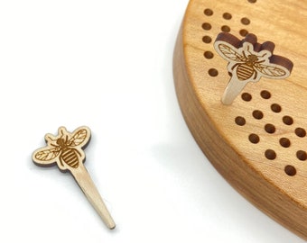 Cat Wooden Custom Cribbage Pegs Set of 2 Pegs - Etsy