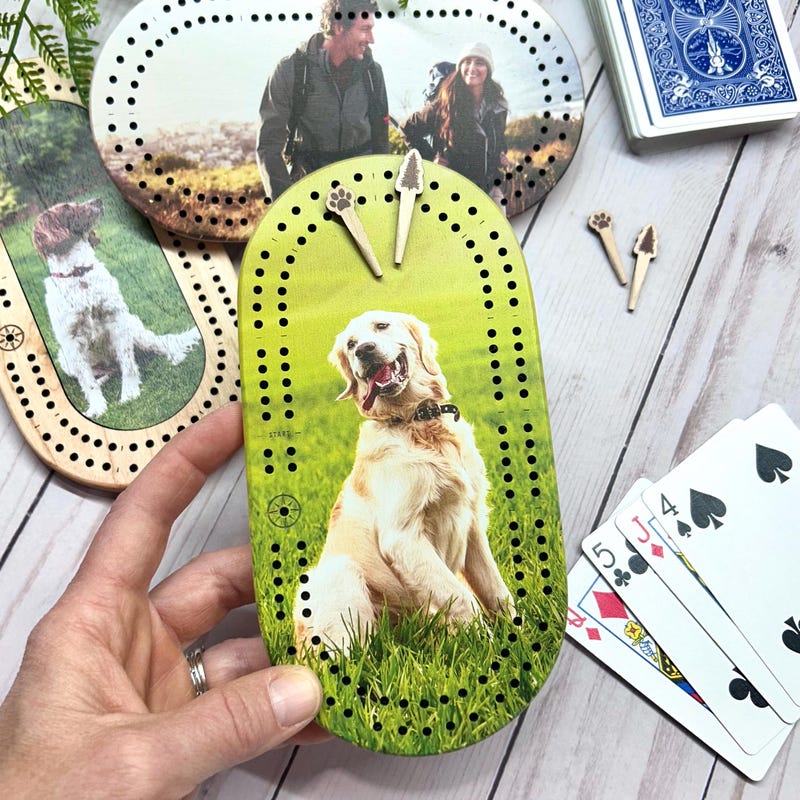 Cribbage Board Svg - Etsy
