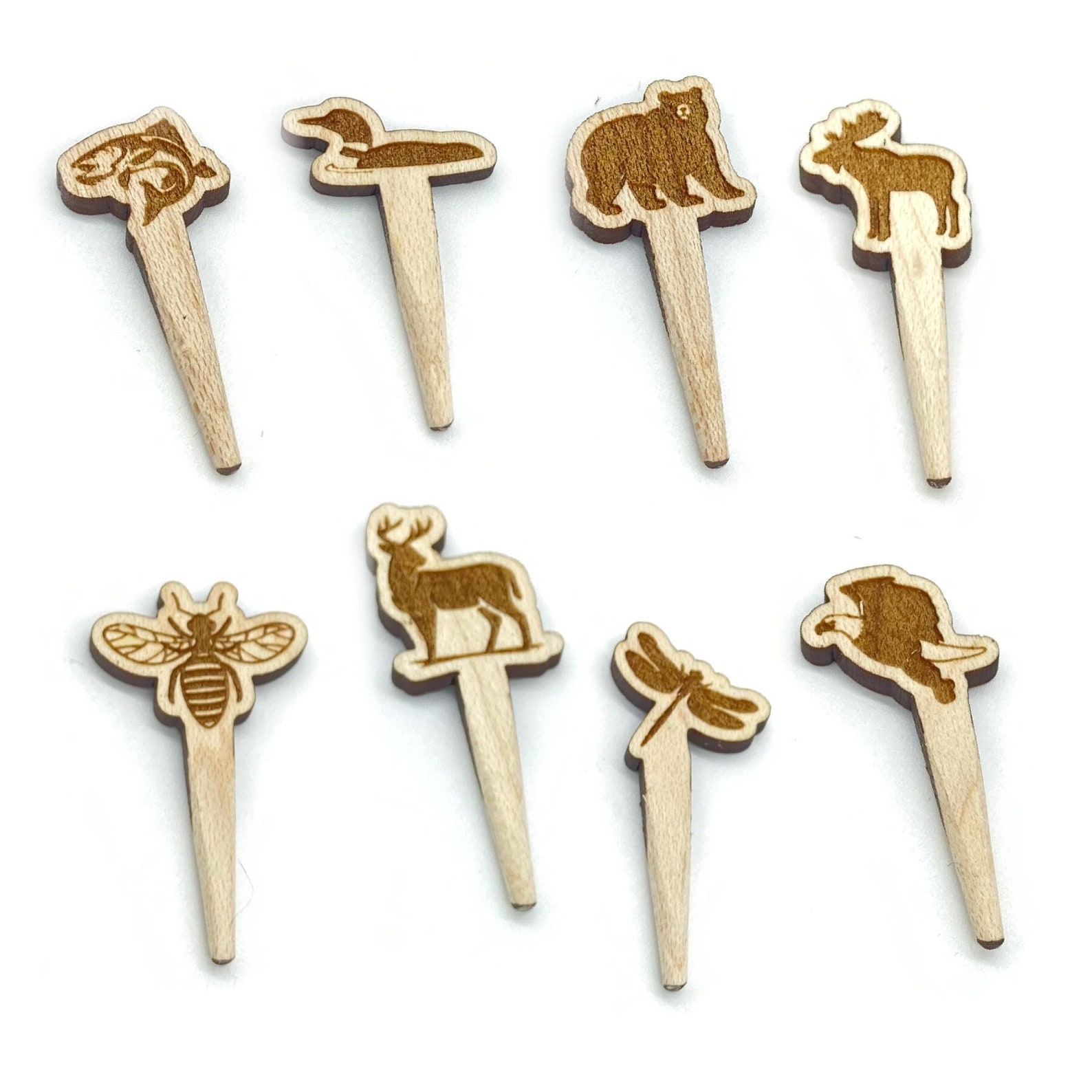 Wildlife & Animals Custom Cribbage Pegs Play Fun Cribbage - Etsy