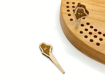 Lobster Wooden Custom Cribbage Pegs Set of 2 Pegs - Etsy