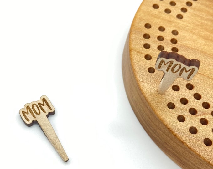 Custom Name Cribbage Pegs, Your Name on Both Sides of Peg, Fun Game ...