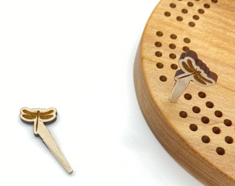 Cat Wooden Custom Cribbage Pegs Set of 2 Pegs - Etsy