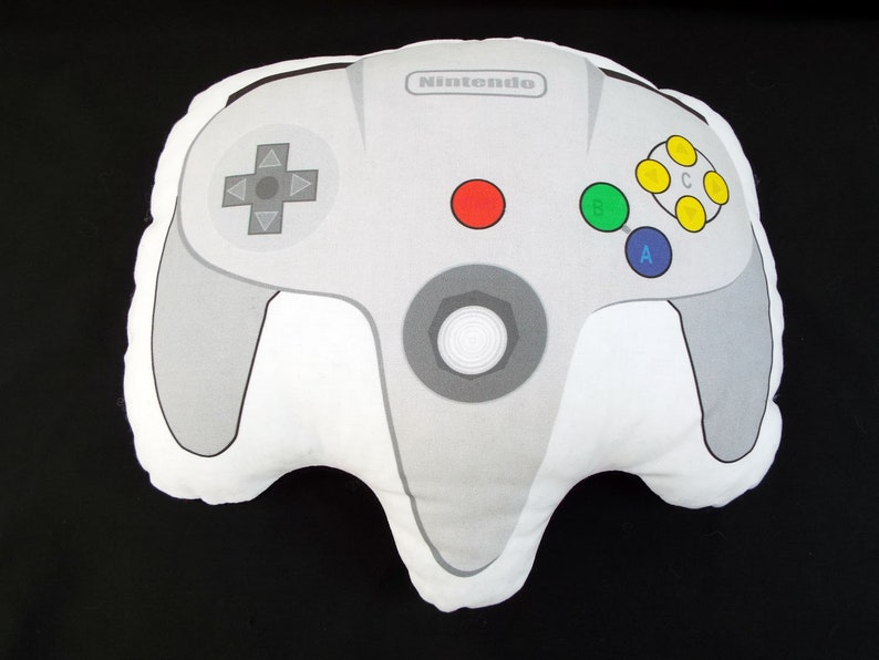 Nintendo 64 Game Controller Pillow Plush - Etsy
