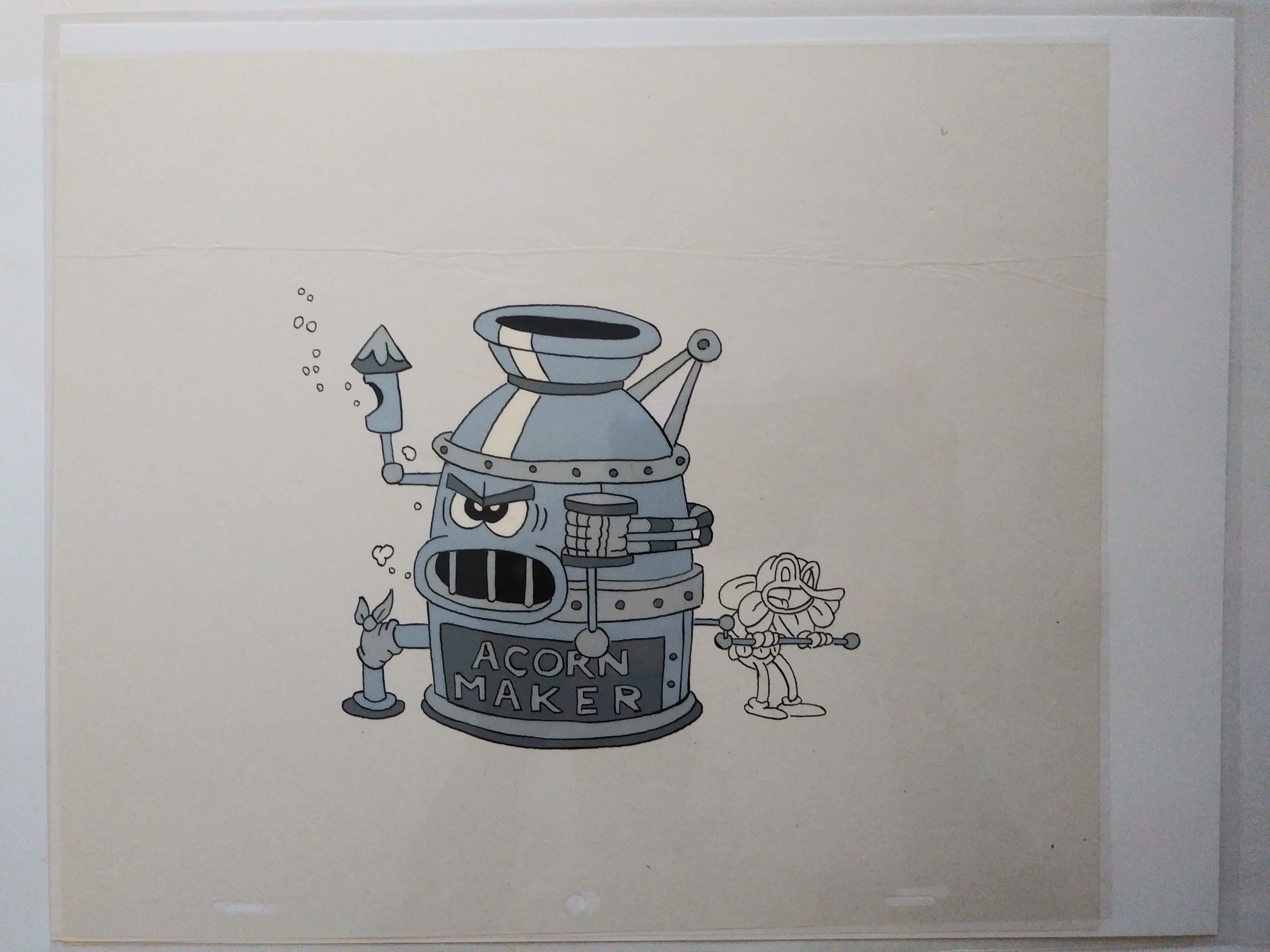 Cuphead Acorn Maker Custom Animation Cel - Etsy