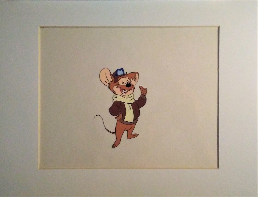 Geegaw Hackwrench Chip 'N Dale Rescue Rangers Custom Animation Cel - Etsy