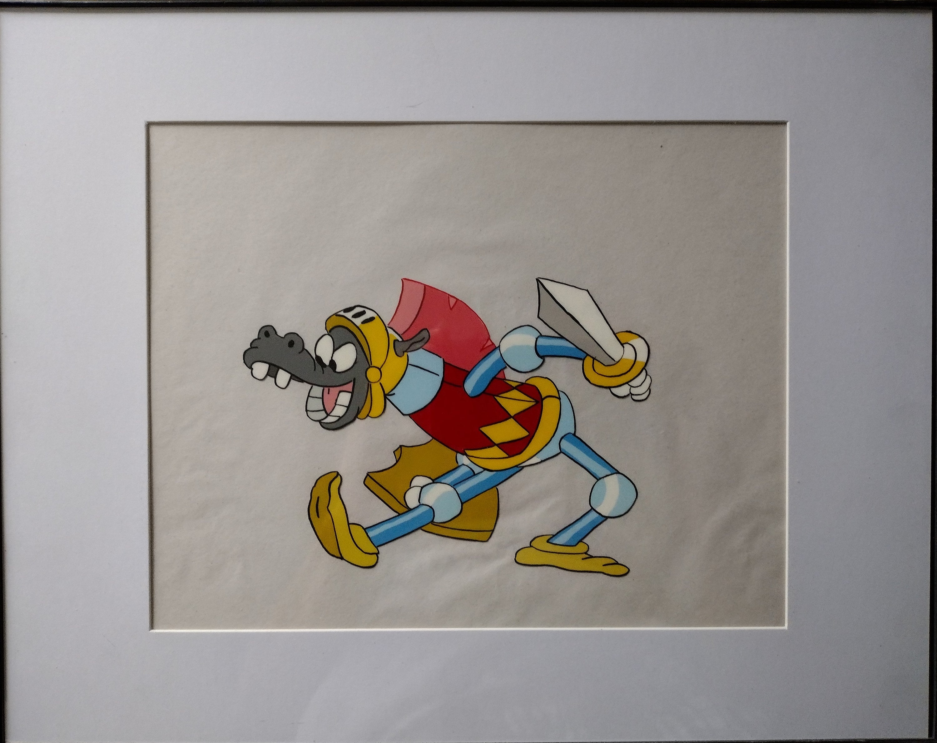 Cuphead Donkey Knight Custom Animation Cel - Etsy
