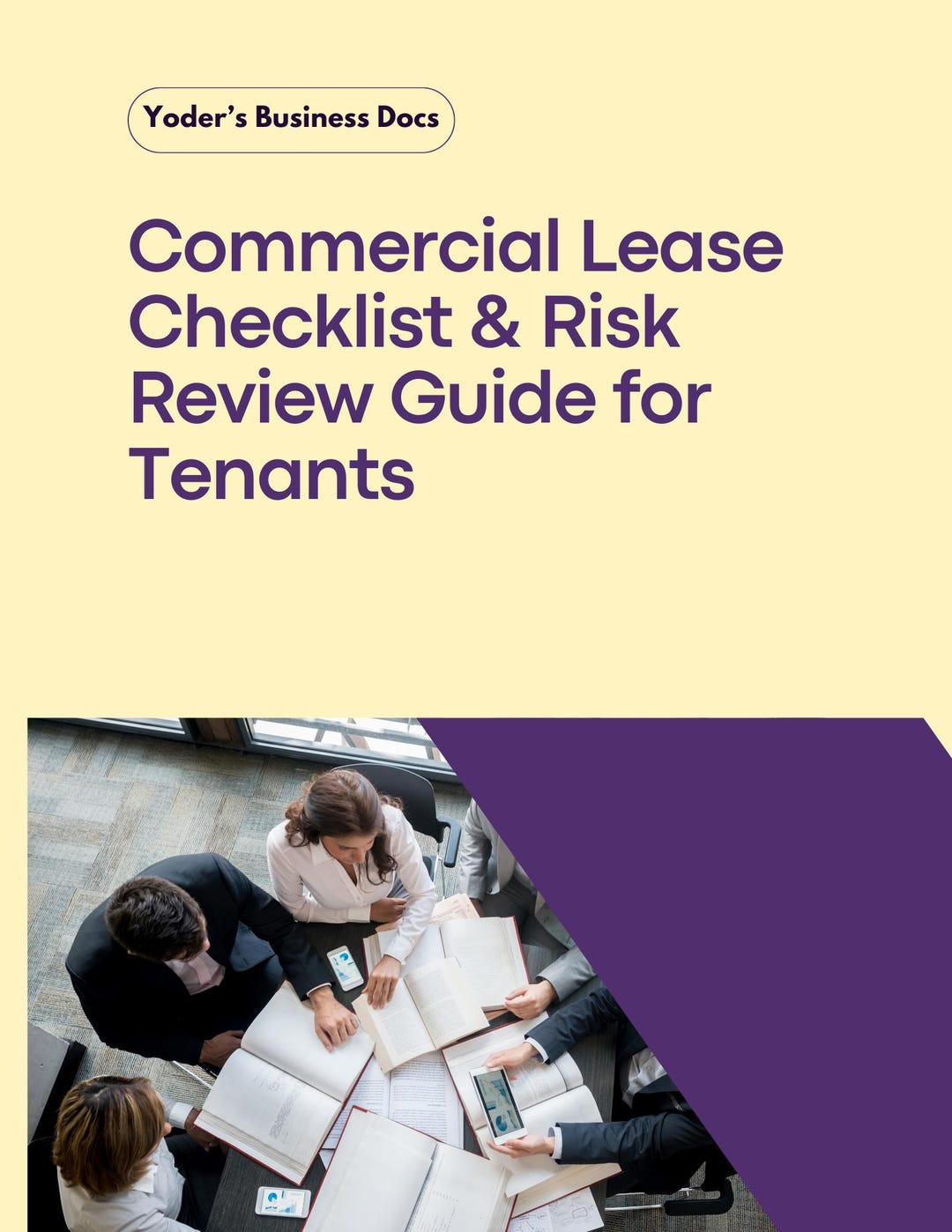 Commercial Lease Review Toolkit/red Flag Checklist & Risk Score - Etsy