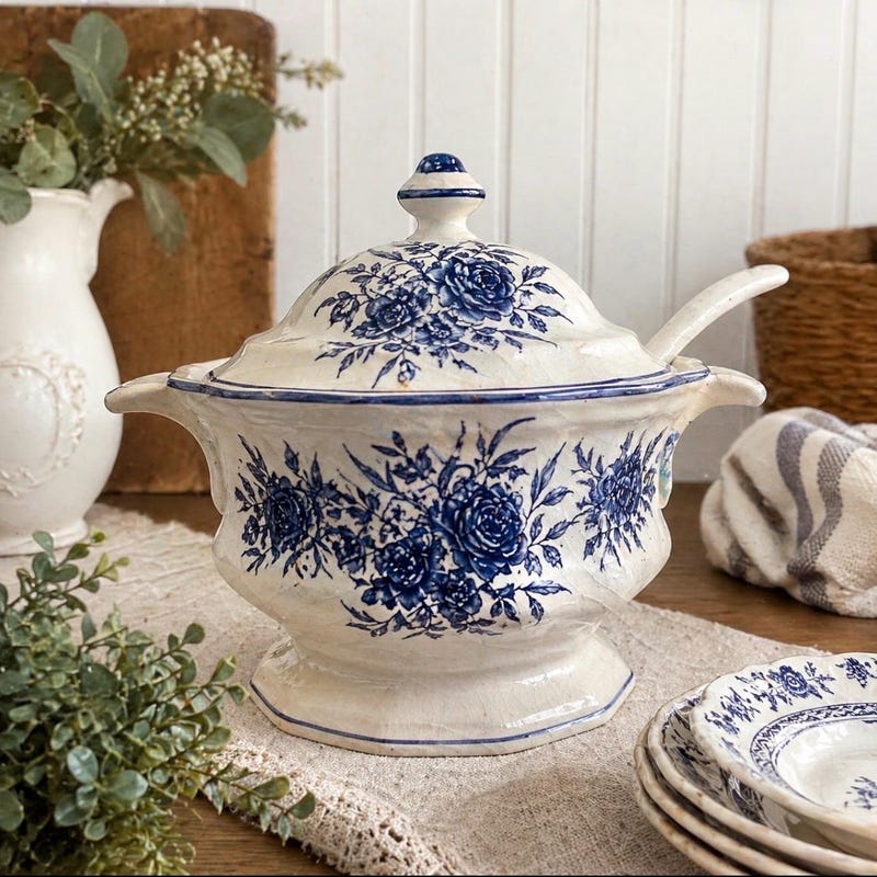 Vintage Soup Tureen Japan - Etsy