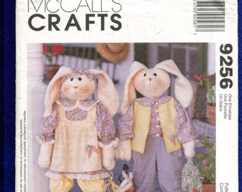 Mccall's 3760 Country Bunny Rabbits in Their Farmhouse Outfits UNCUT - Etsy