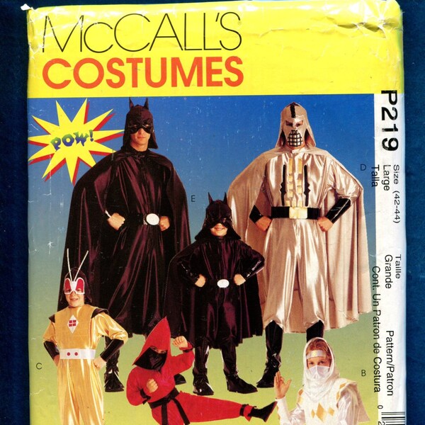 Ninja Costume Sewing Pattern - Etsy