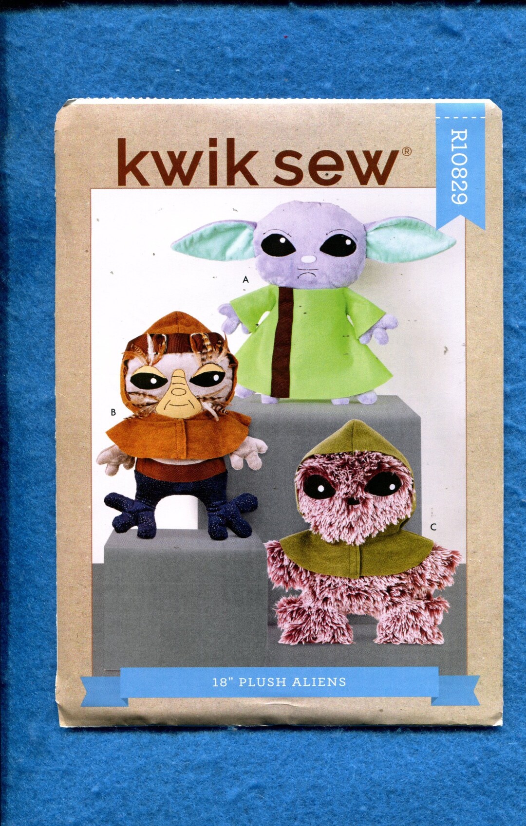 Kwik Sew 10829 Alien Dolls From Outer Space Pattern UNCUT - Etsy