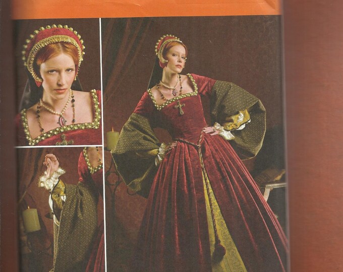 Simplicity 2589 Queen Anne Boleyn Gown Pattern With Intensely Awesome ...