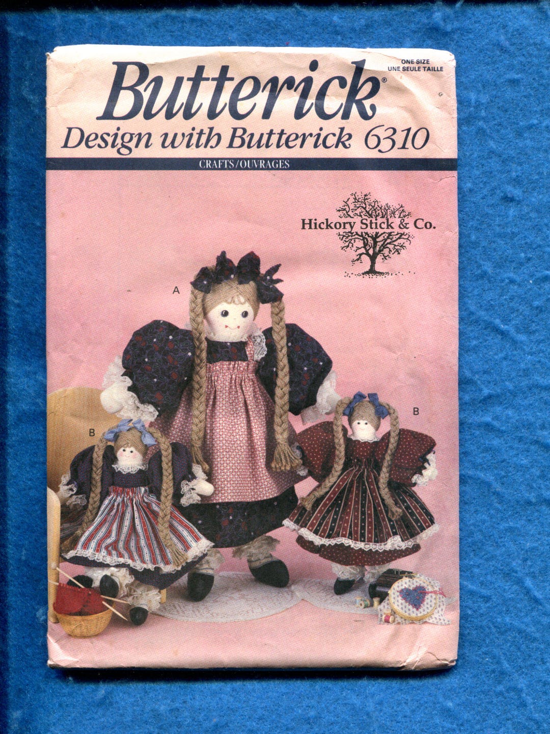 Butterick 6310 Beth & Jennifer Dolls Pattern With Her Sweet Dresses ...