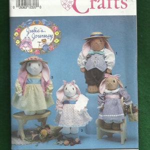 Simplicity 7745 Sunday Best Bunnies in Their Prairie Chic Dresses Sizes ...