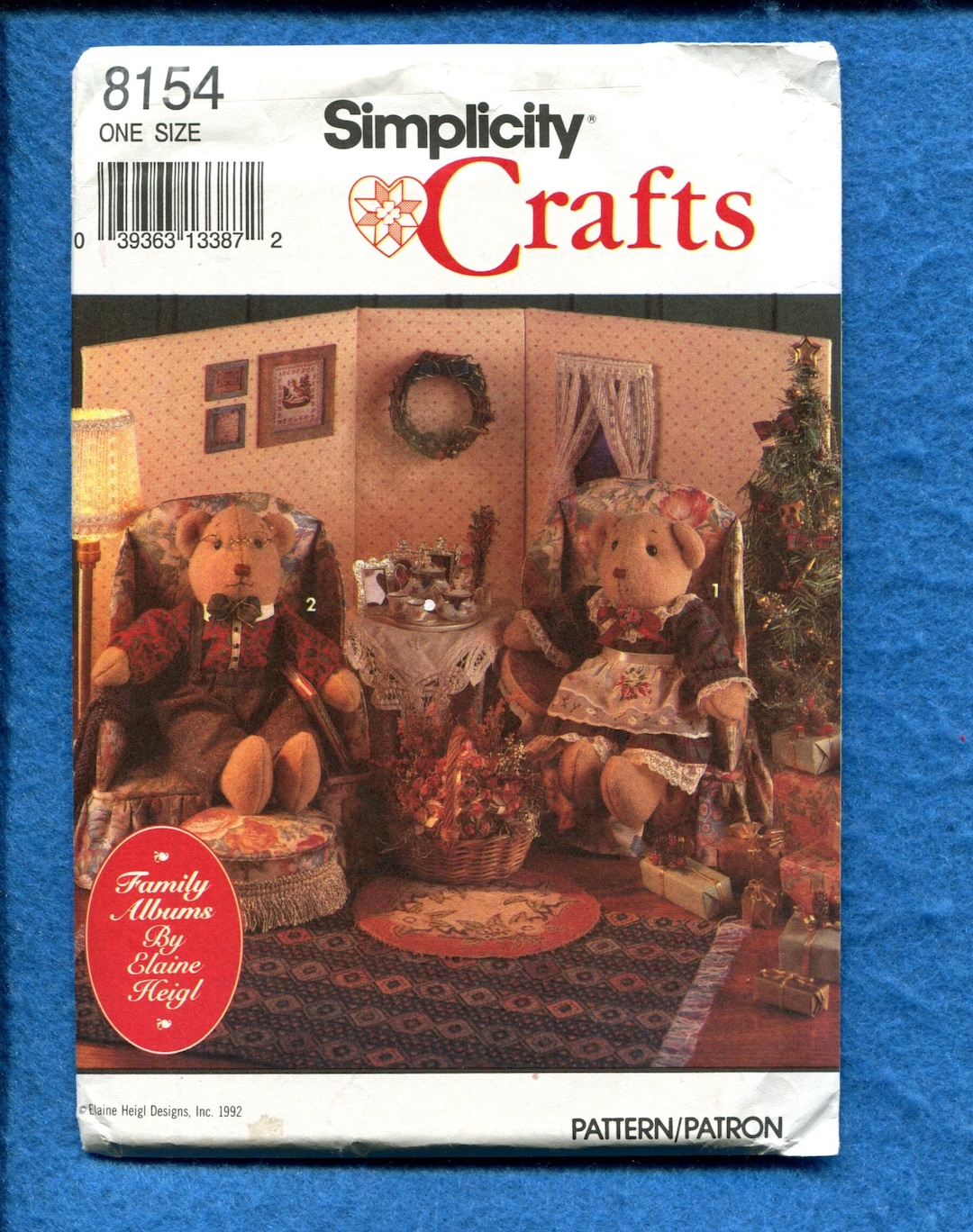 Simplicity 8154 Country Bear Clothes and Furniture Pattern UNCUT - Etsy