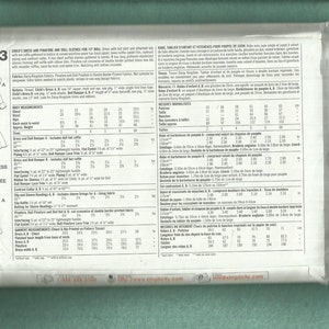 Simplicity 8553 Daisy Kingdom Ruffled Trimmed Pinafore & Puff Sleeve ...