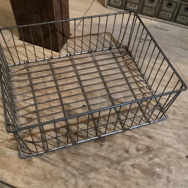 Rustic Wire Basket - Etsy