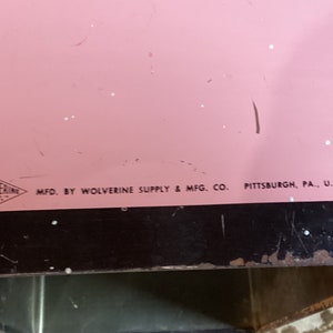 Stove Toy Pink Wolverine Antique - Etsy