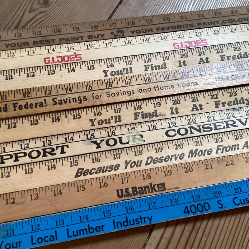 Yardsticks - Etsy