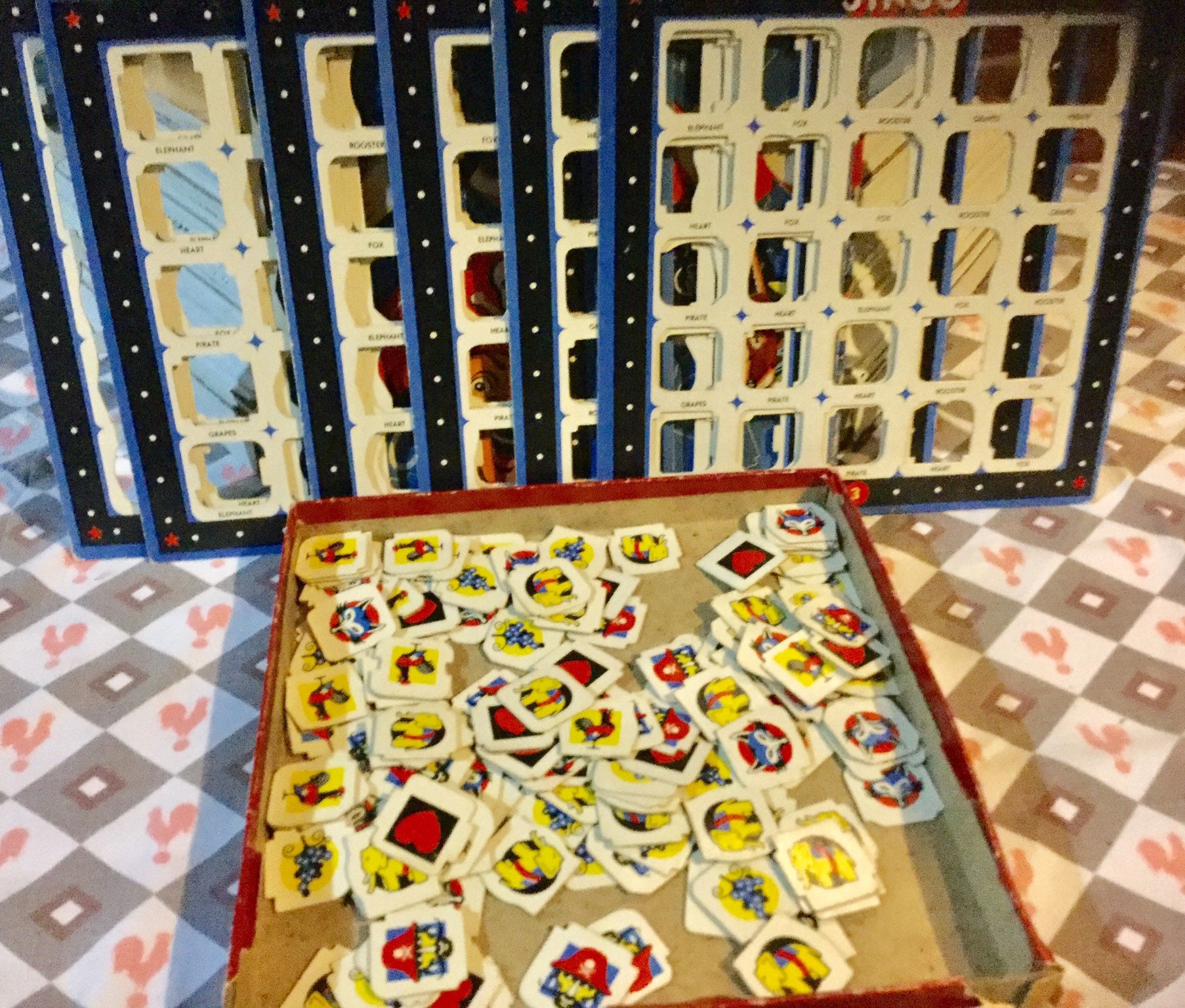 Jingo Jigsaw Bingo Game Antique Toys Cadaco - Etsy Denmark