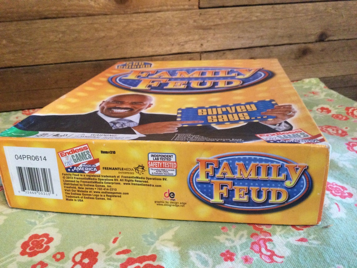 Game Family Feud 5th Edition - Etsy