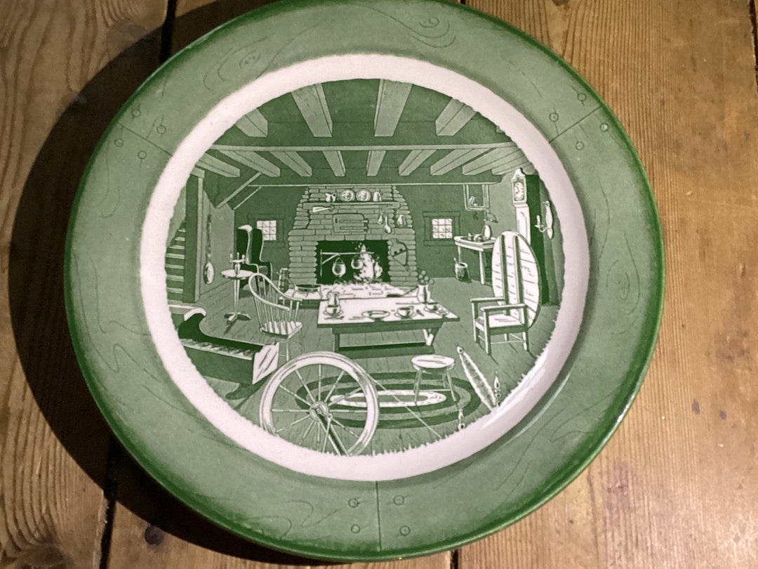 Platter Royal Colonial Homestead Serving 1950 - Etsy