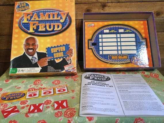 Game Family Feud 5th Edition - Etsy