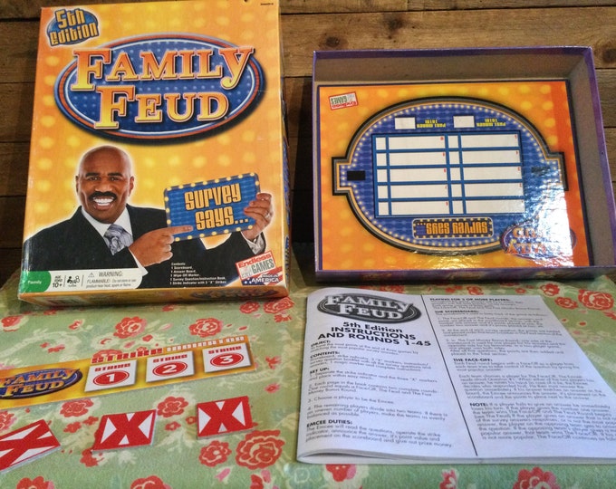 Game Family Feud 5th Edition - Etsy