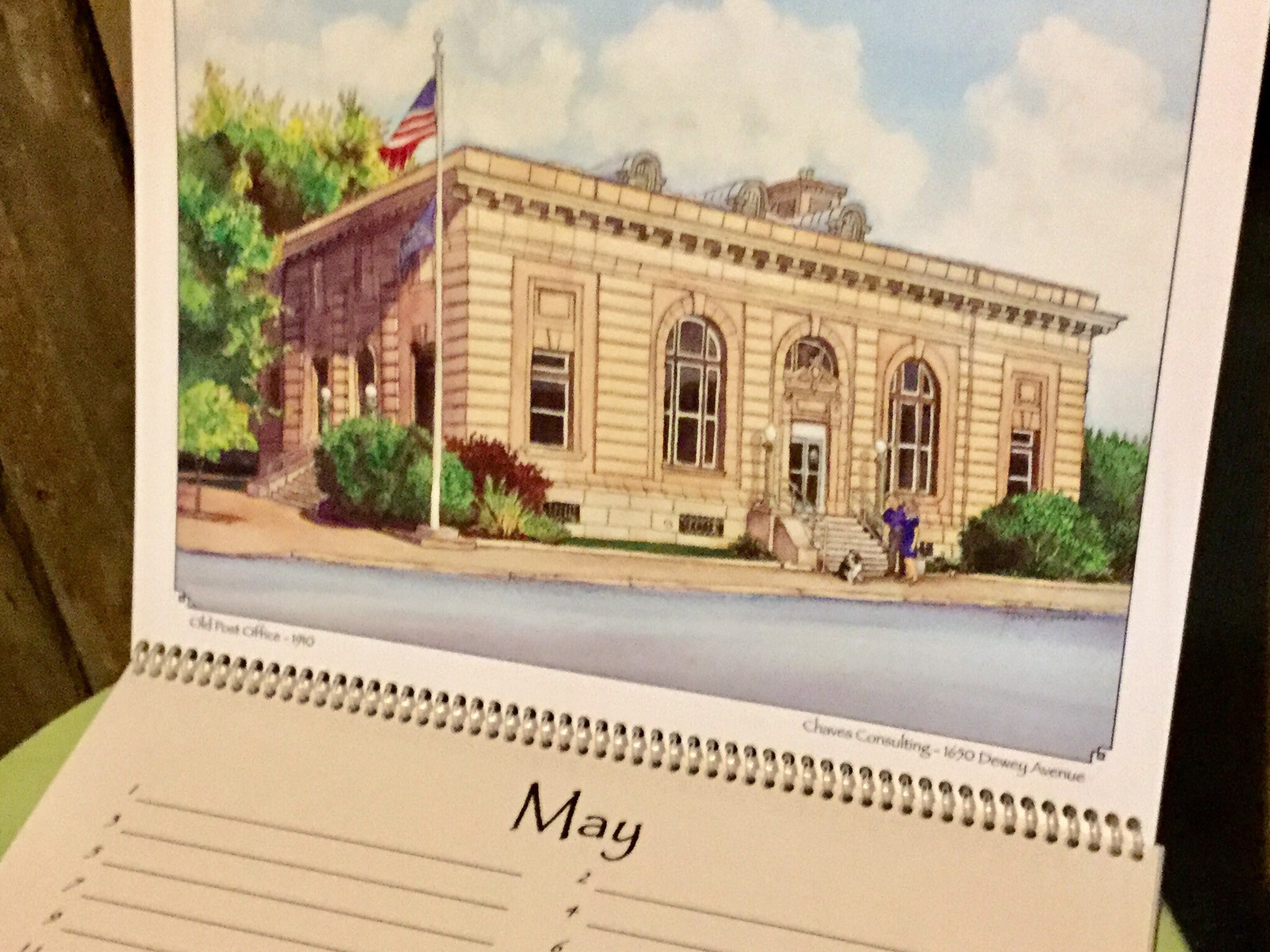 Calendar Main Street 1880 Perpetual Vintage - Etsy