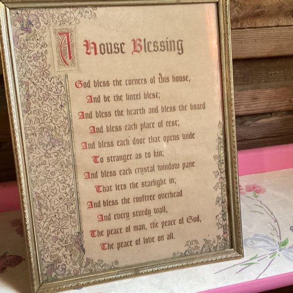 House Blessing - Etsy