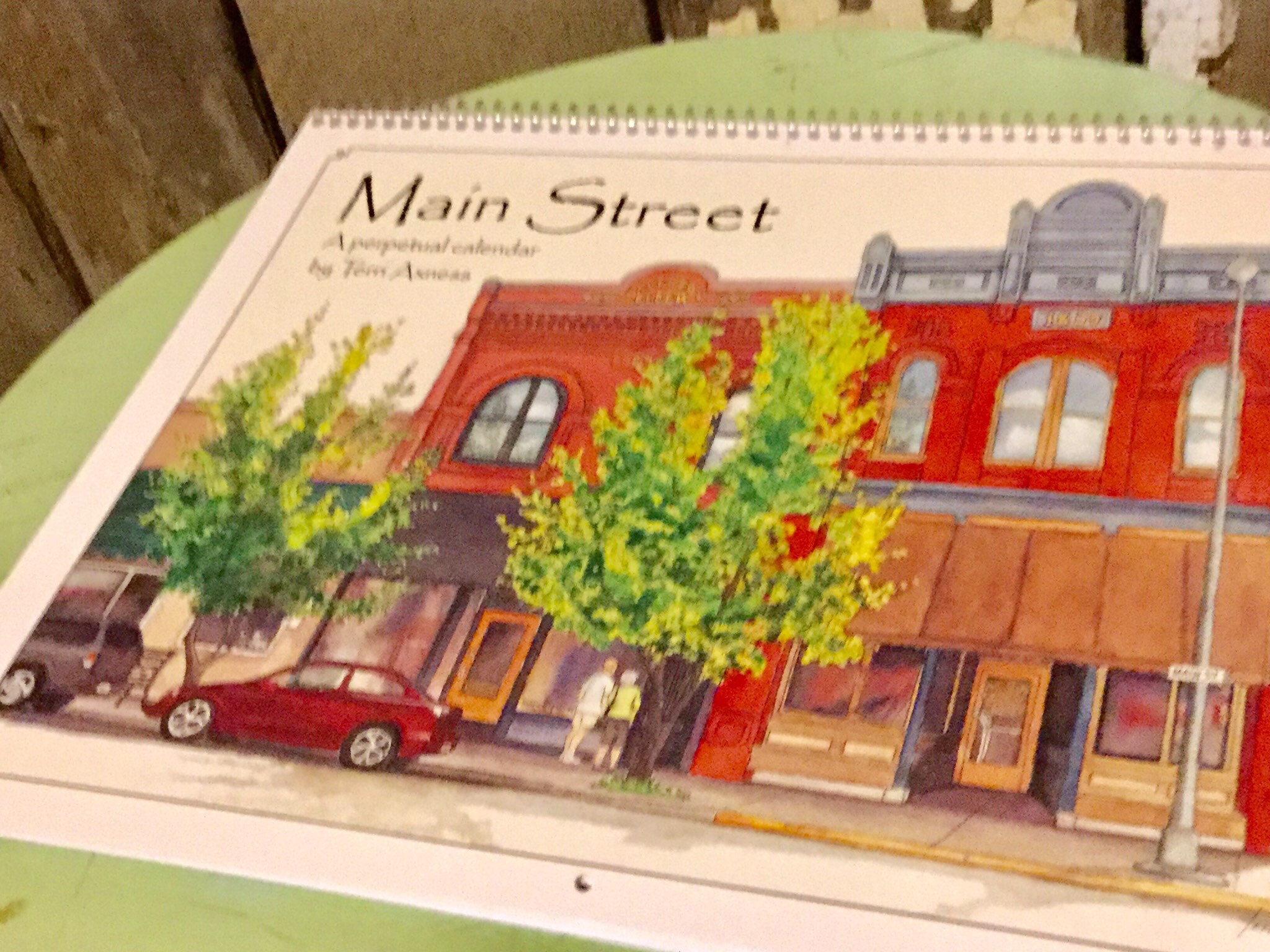 Calendar Main Street 1880 Perpetual Vintage - Etsy