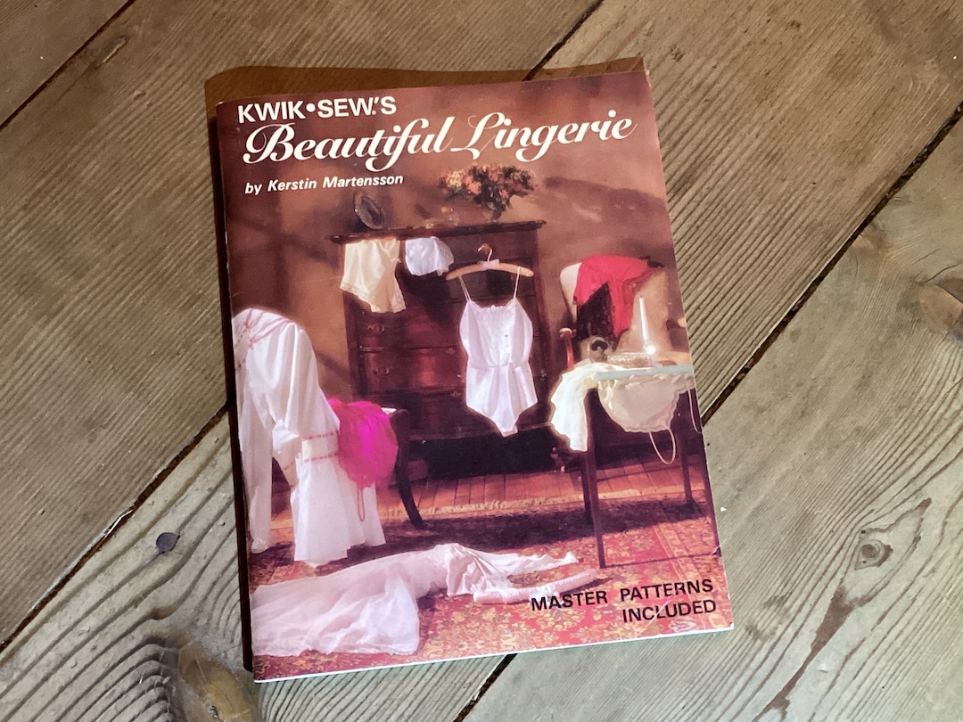 Lingerie Pattern Book Kwik Sew Vintage - Etsy