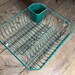 Dish Drainer Strainer Rack Green 1950 - Etsy