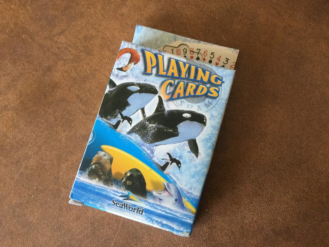 Sea World Playing Cards Deck New - Etsy