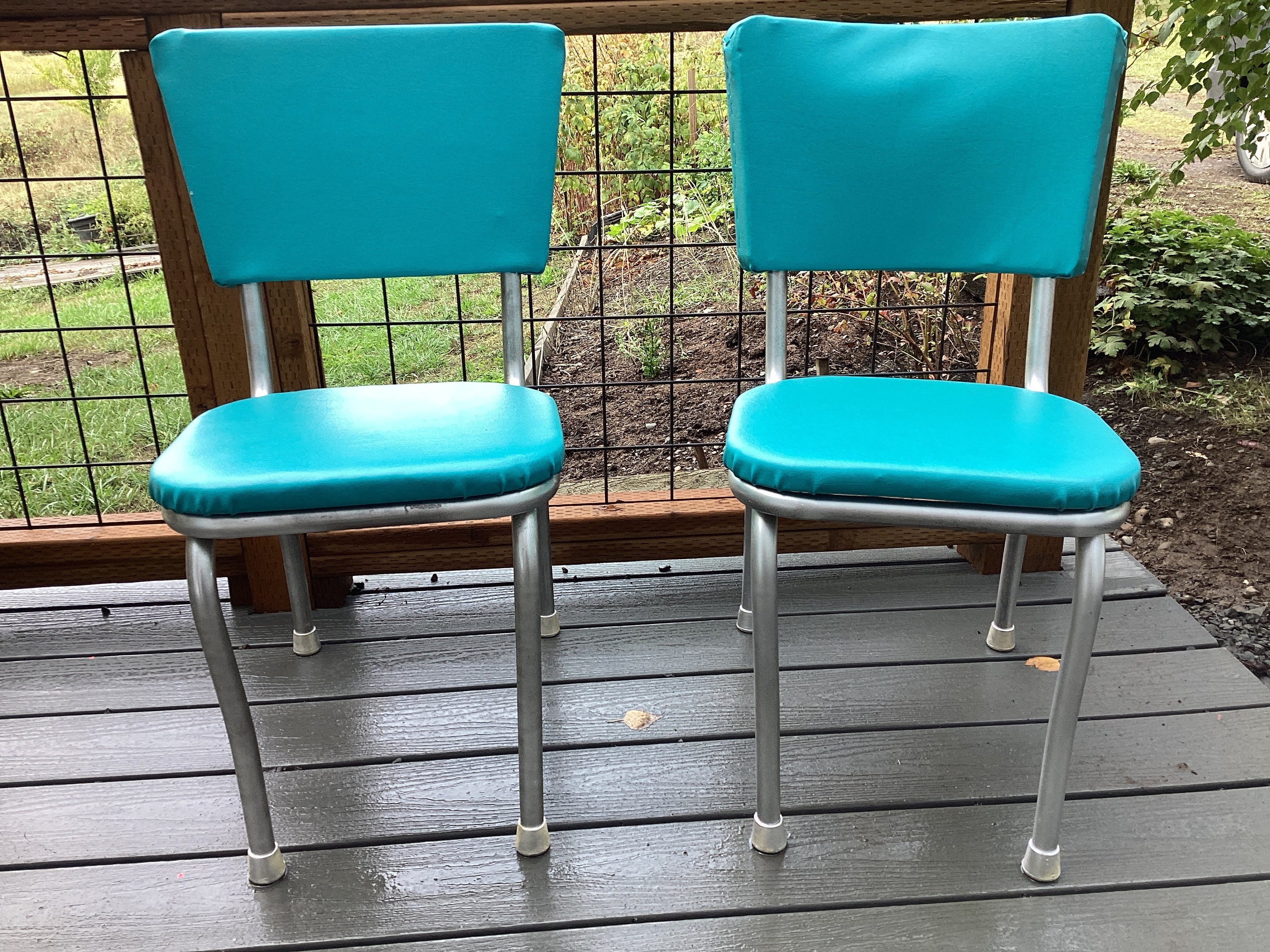 Turquoise Kitchen Chairs